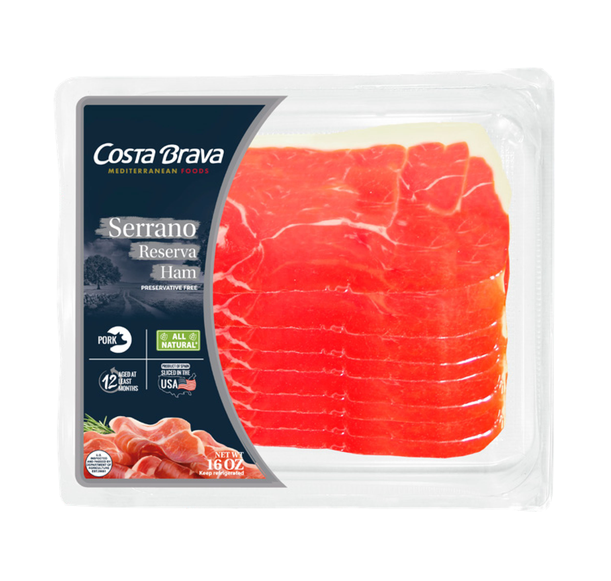 Serrano Reserva Ham | COSTA BRAVA FOODS USA