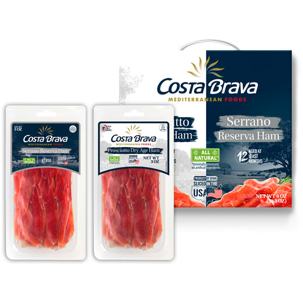 Serrano Reserva Ham + Prosciutto | COSTA BRAVA FOODS USA