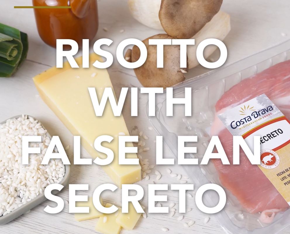 Risotto with pork Secreto | COSTA BRAVA FOODS USA